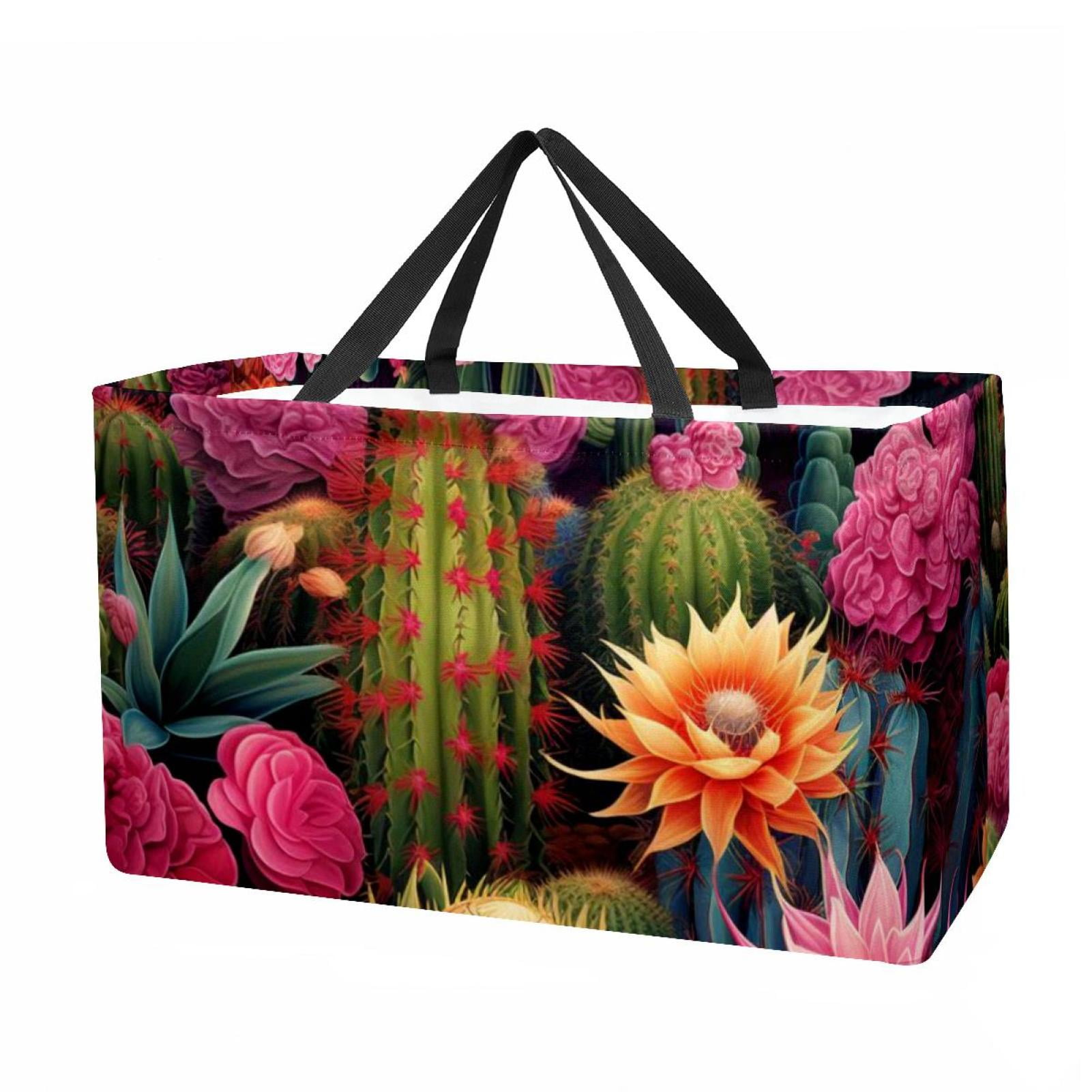 Cactus Large Capacity Reusable Foldable Oxford Cloth Storage Bins ...