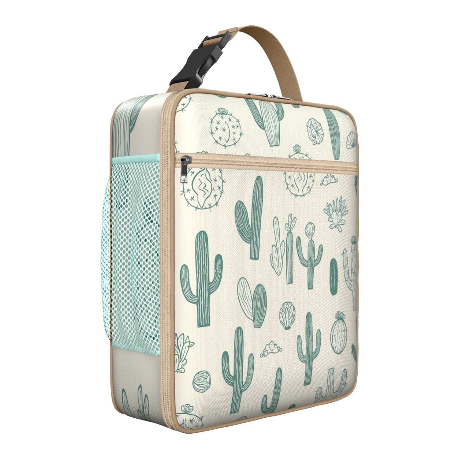 Cactus Lunch Box Insulated Lunch Bag Box Women Men Reusable Cute Small ...