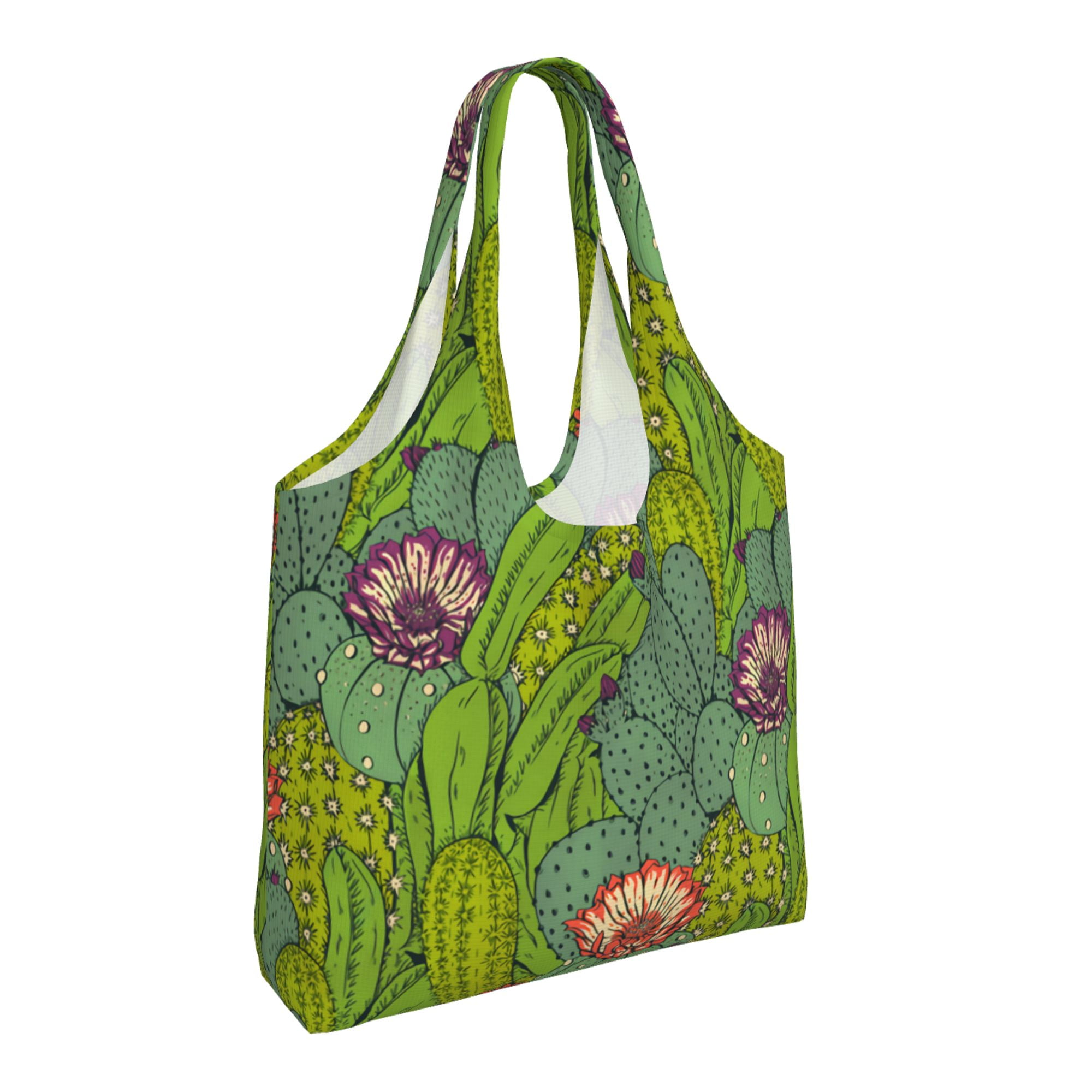 Cactus Mammillaria Peyote Opuntia Canvas Tote Pocket For Women,Totes ...