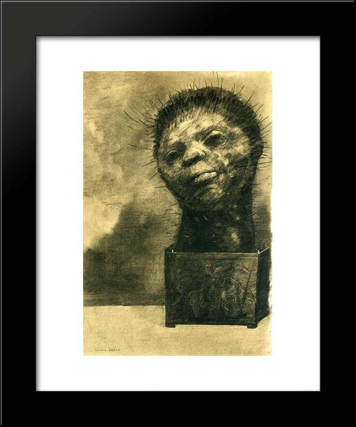 Cactus Man 20x24 Framed Art Print by Redon, Odilon - Walmart.com
