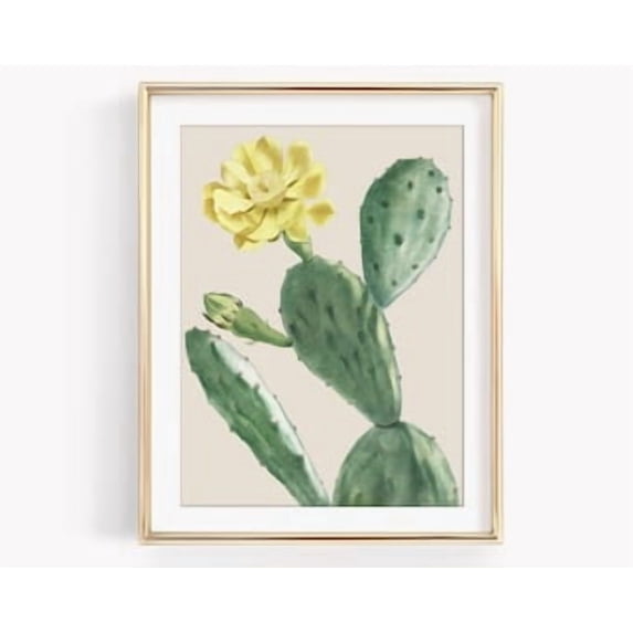 Cactus Neutral Wall Poster Sage Green & Neutral Wall Poster , Poster ...