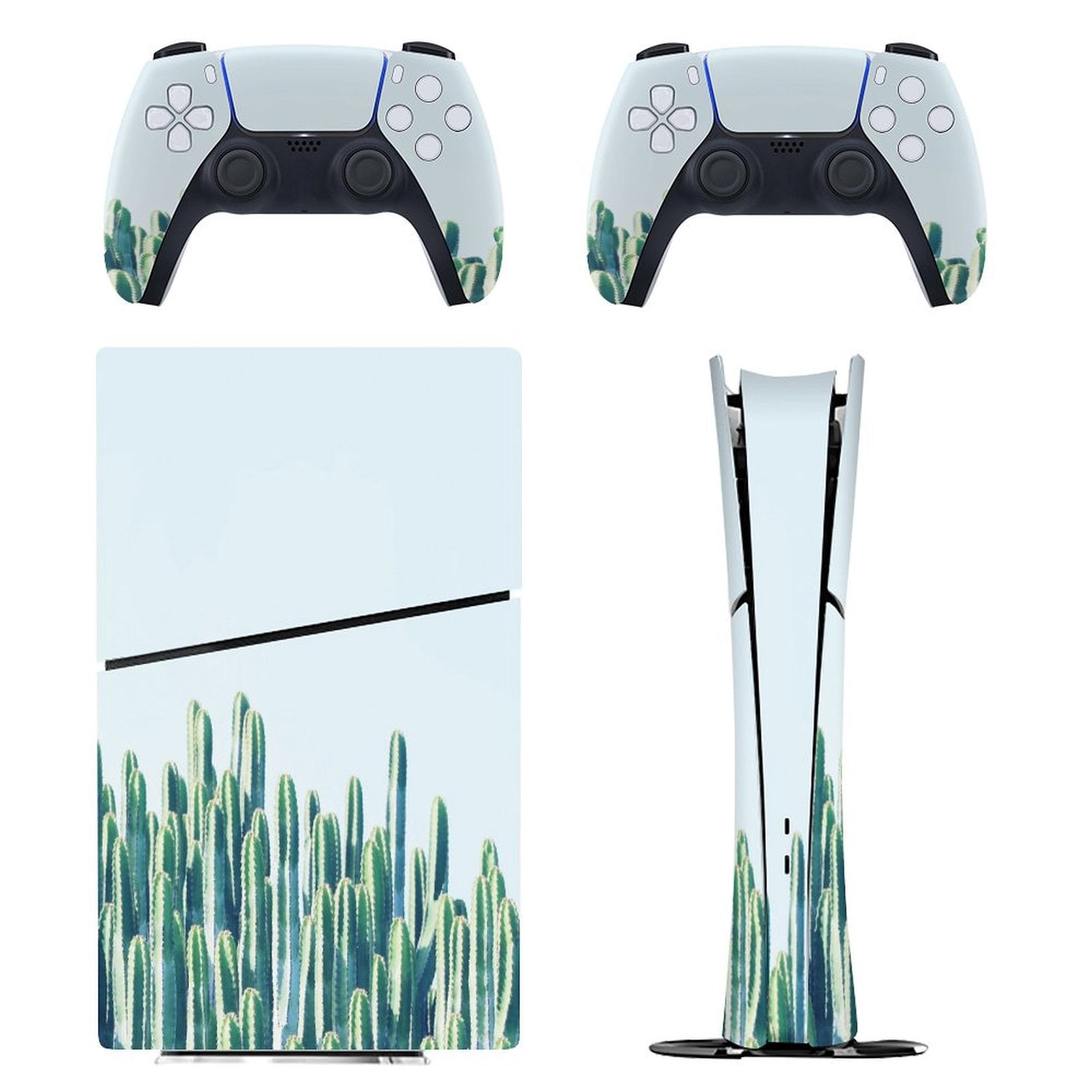 Cactus PS5/PS5 Pro/PS5 Slim Digital Disc Skin Sticker For Console And ...