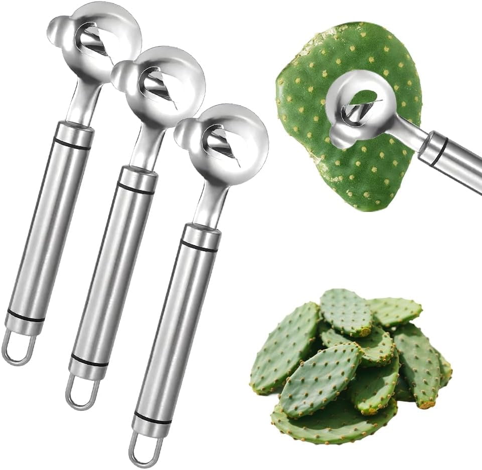 Cactus Peeler Spoon, 2025 New Multi-Function Cactus Pelador De Nopales ...