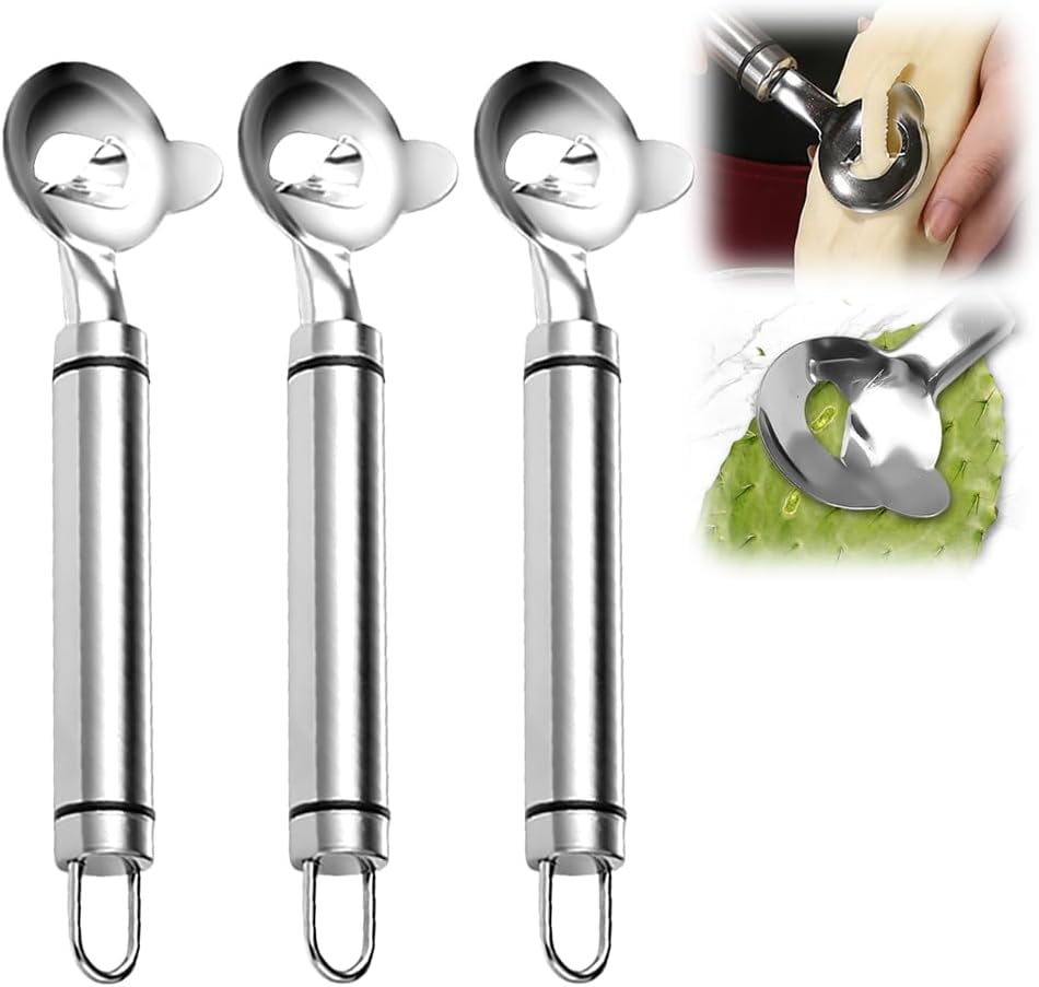 Cactus Peeler Spoon Stainless Steel Cactus Peeler Spoon, Multi-Function ...