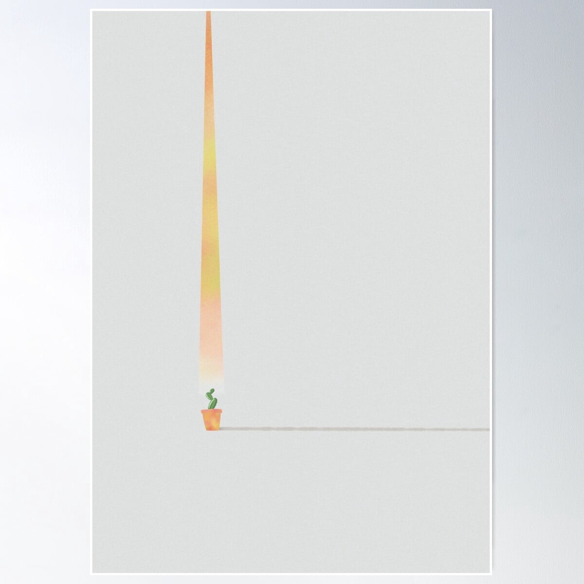 Cactus Poster Wall Art Modern Wall Decor For Living Room Bedroom Art ...