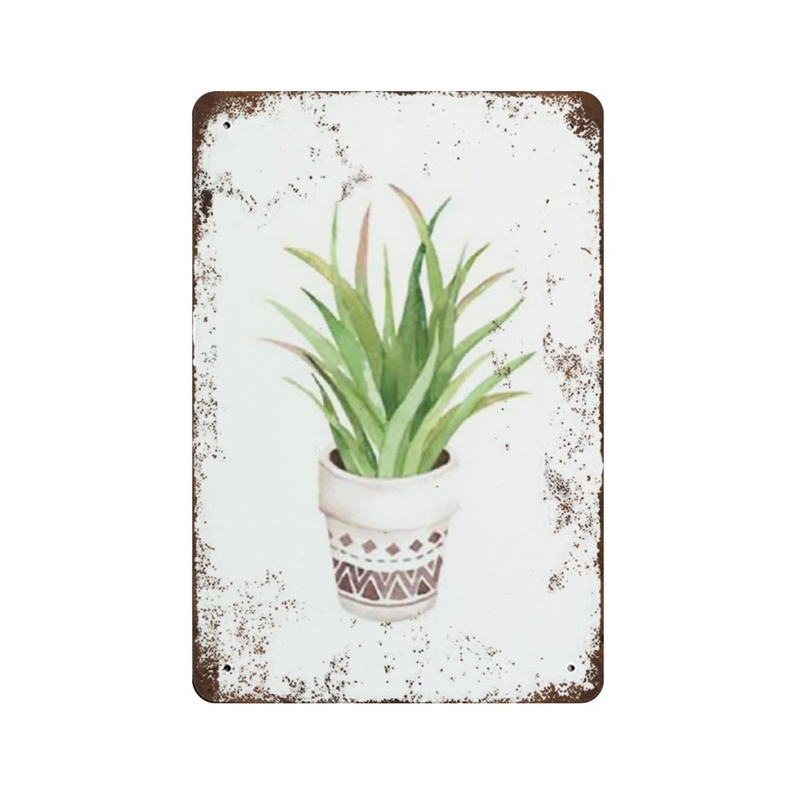 Cactus Print, Printable Cactus Art, Botanical Print, Cactus tin sign ...