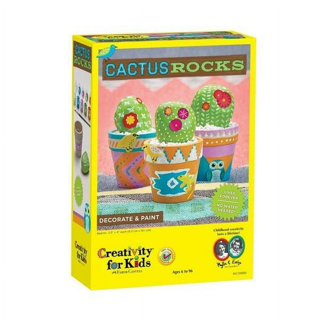 Cactus Rocks - Craft Kit by Creativity For Kids (6120) - Walmart.com