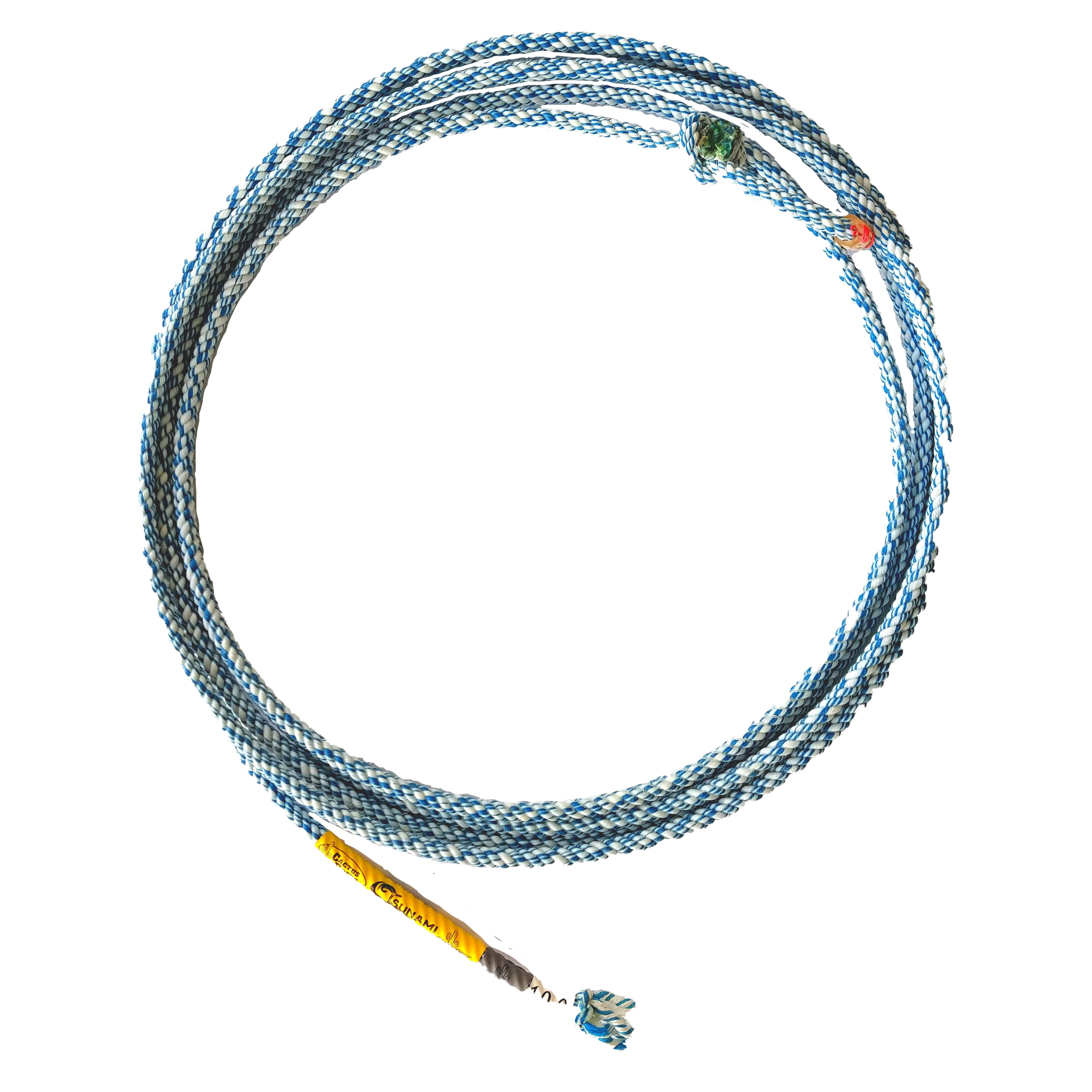 Cactus Ropes Tsunami 25` 4 Strand CoreTX Breakaway Rope Blue 9 ...
