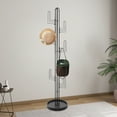 Cactus Shape Clothing Rack Stand, Freestanding Coat Rack Black 15.75 ...