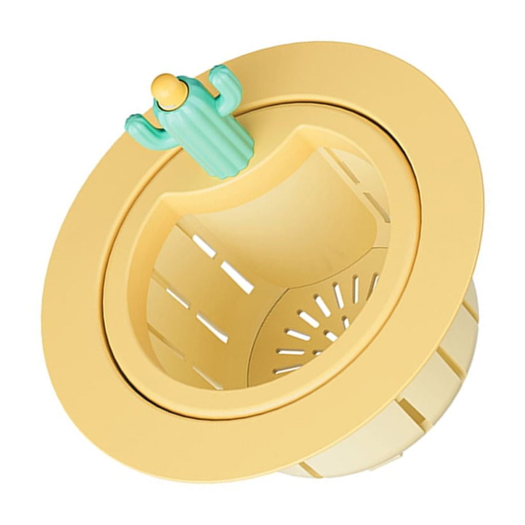 Cactus Shape Kitchen Sink Drain Strainer with Press To Dump Basket ...