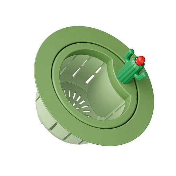 Cactus Shape Kitchen Sink Drain Strainer with Press To Dump Basket ...
