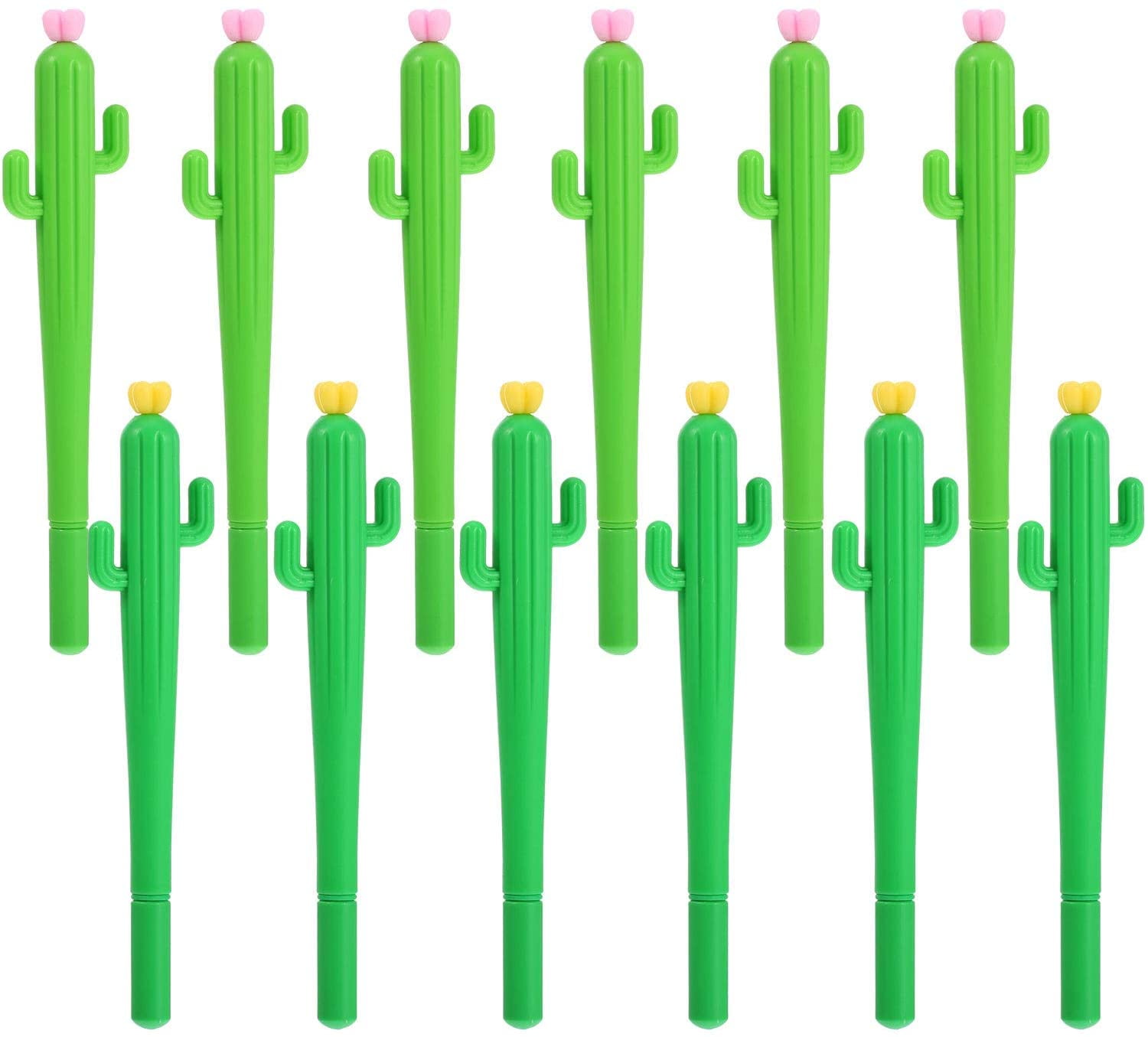 Cactus Shaped Rollerball Pen Cute Creative 0.5 Mm Black Ink Gel Pens ...