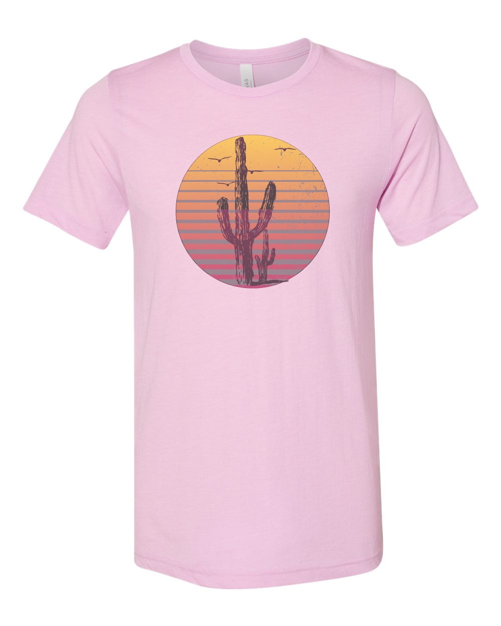 Cactus Shirt, Cactus Sunset, Cactus Gift, Unisex Fit, Sublimated Design ...