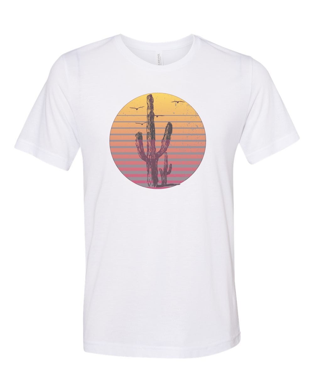 Cactus Shirt, Cactus Sunset, Cactus Gift, Unisex Fit, Sublimated Design ...