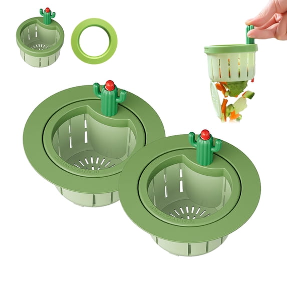 Cactus Sink Strainer Basket, Cactus Kitchen Sink Drain Strainer with ...