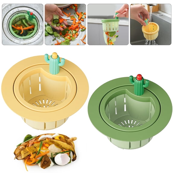 Cactus Sink Strainer Basket | Kitchen Sink Drain Strainer and Stopper ...