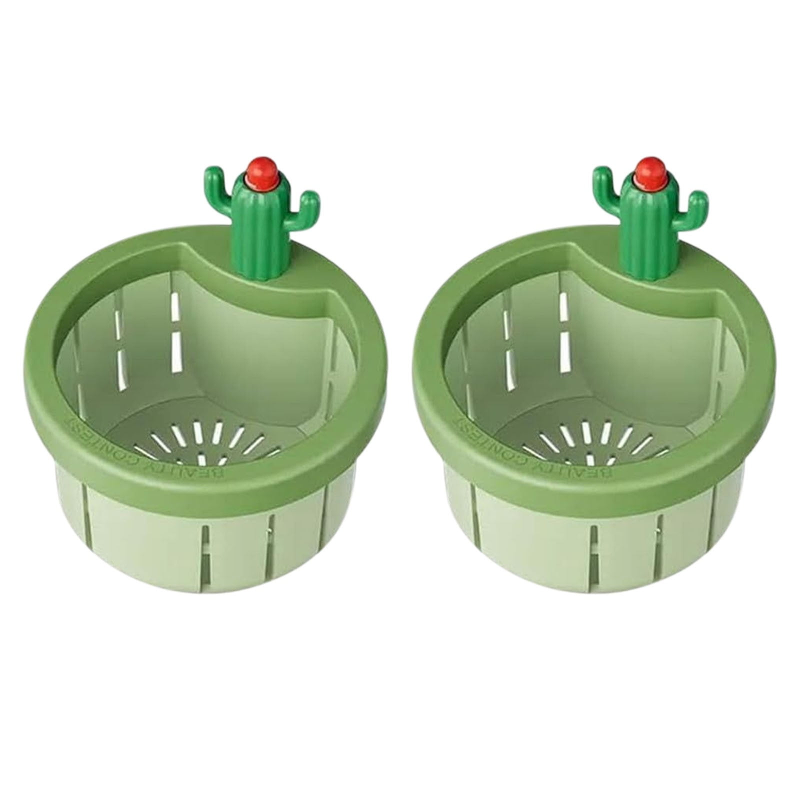 Cactus Sink Strainer, Kitchen Sink Filter Basket, Automatic Dumping ...
