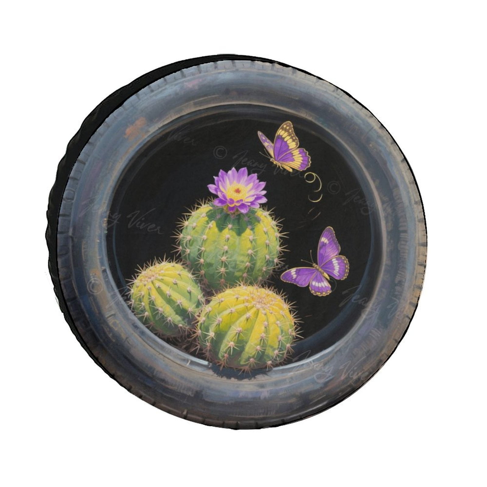 Cactus Spare tire Cover Wheel Protectors Weatherproof Wheel Covers ...