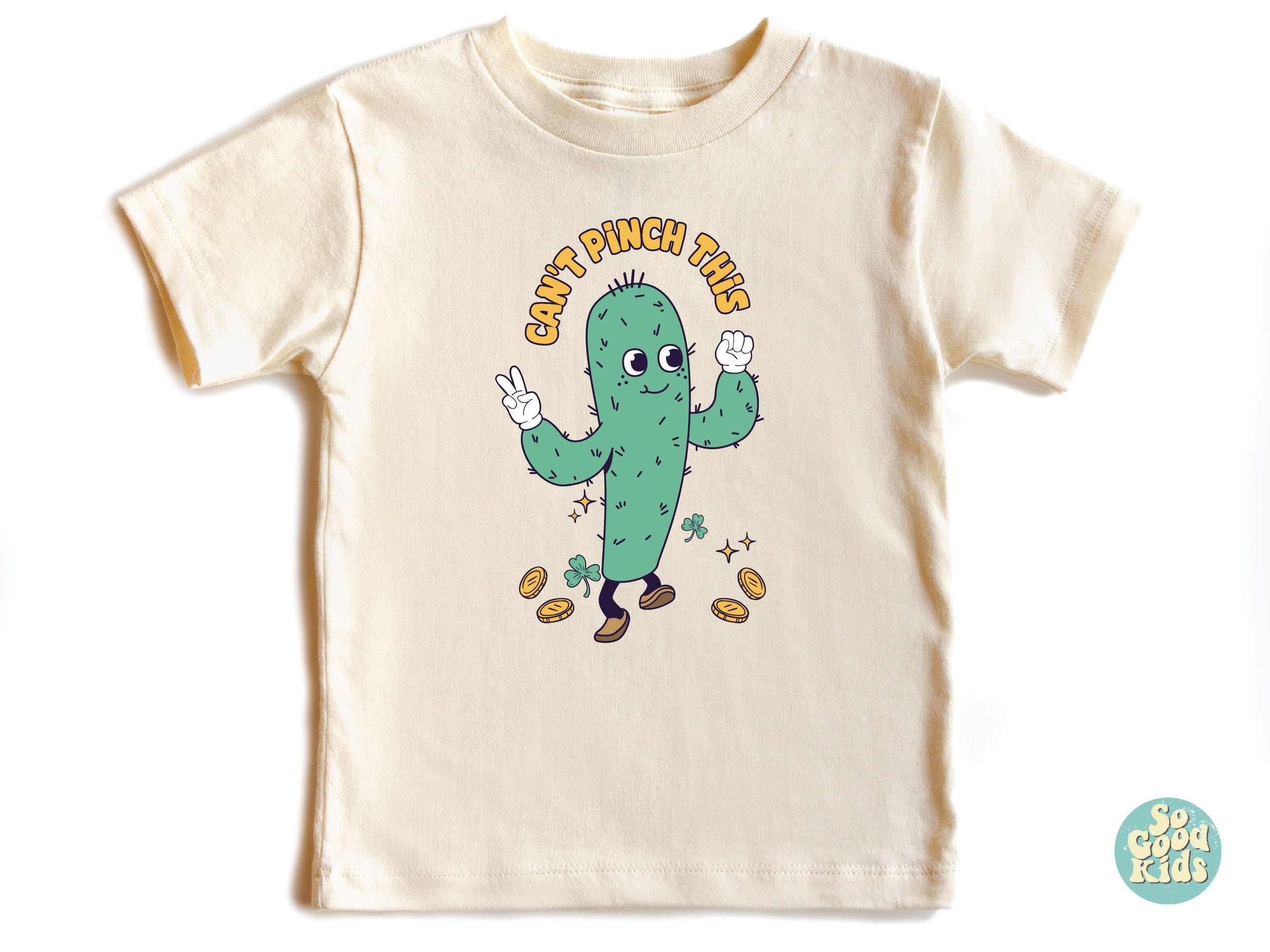 Cactus St Patricks Day Shirt, Can'T Pinch This Toddler Shirt, Cactus ...