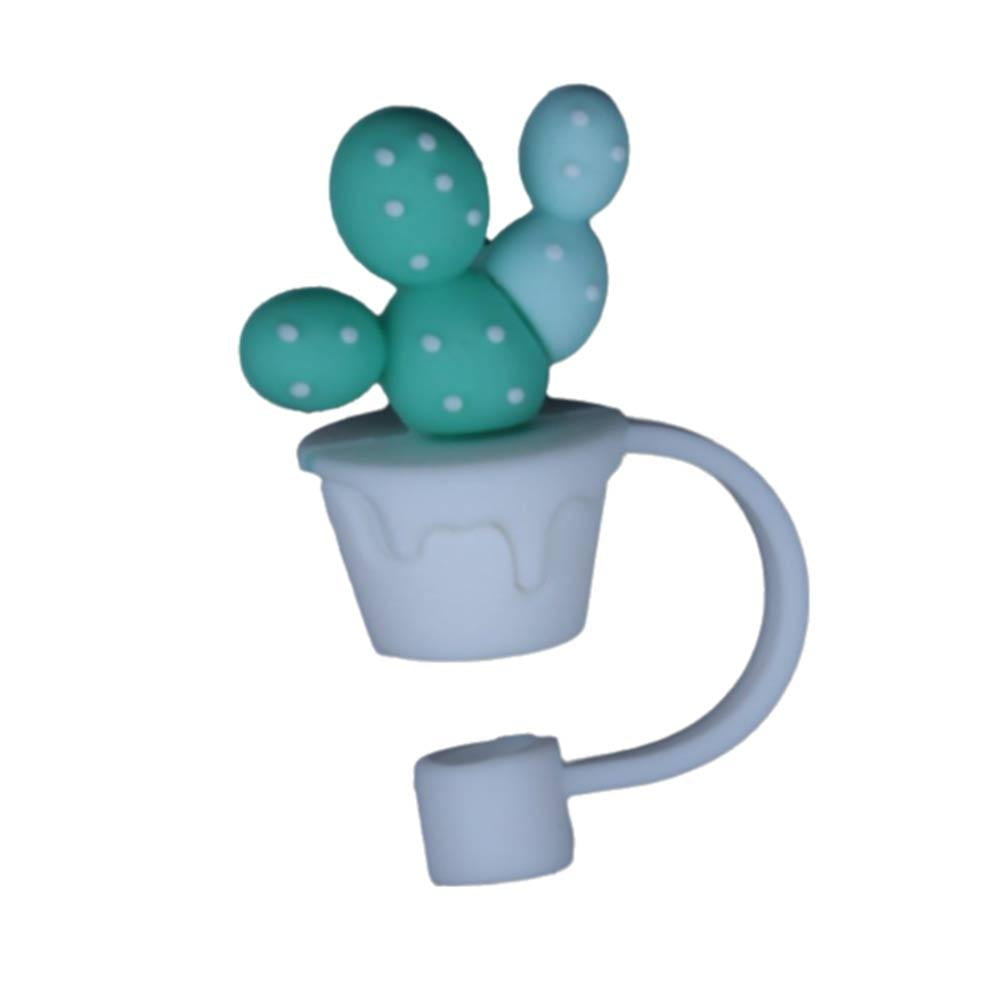 Cactus Straw Covers, Cute Tip Caps for Straw Drinking, Plant Covers ...