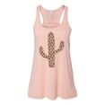 "Cactus Tank Top, Leopard Cactus, Soft Bella Tank, Racerback, Cactus ...