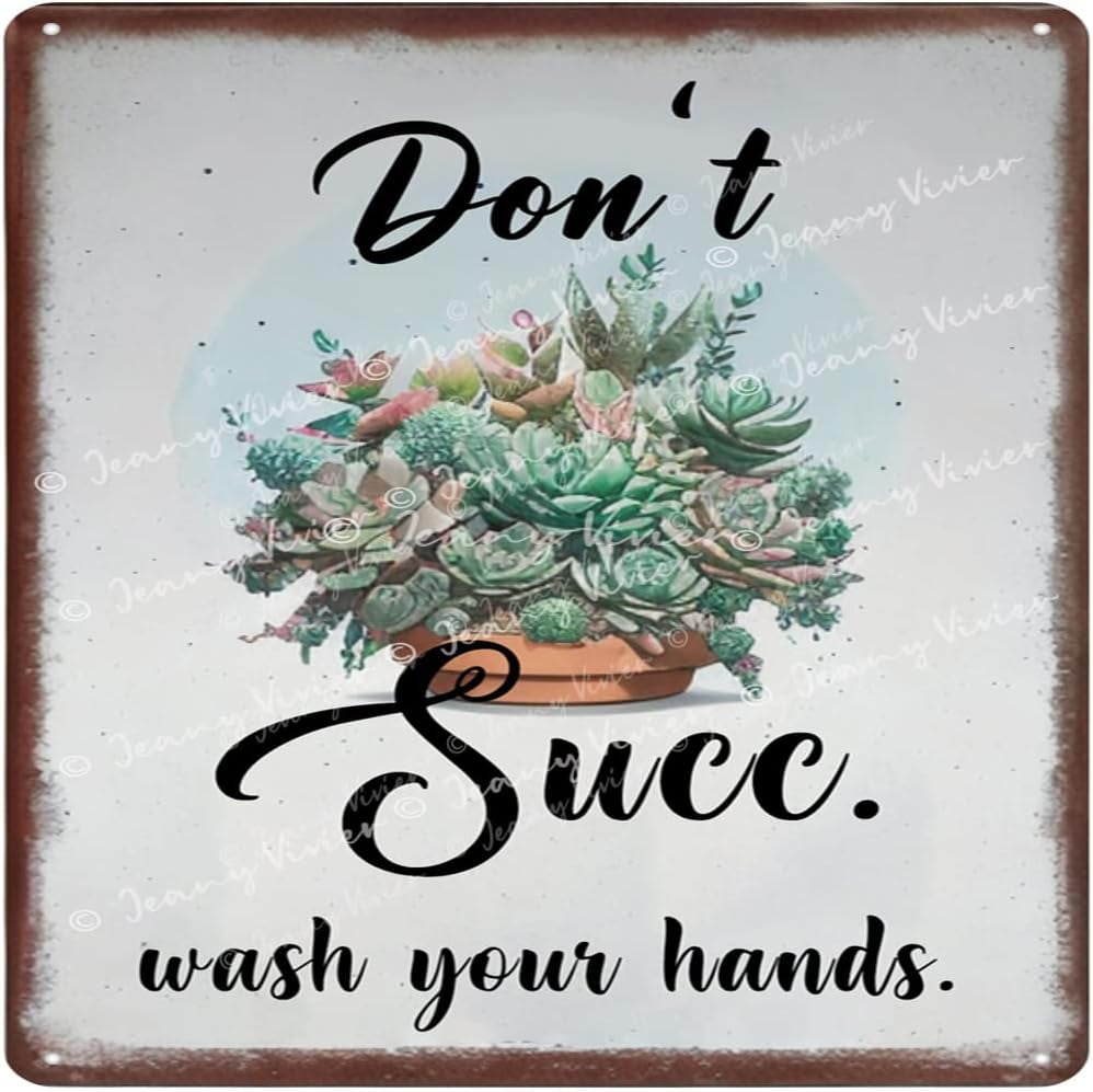 Cactus Theme Wall Decor Cactus Lovers Gift Rustic Farmhouse Sign ...