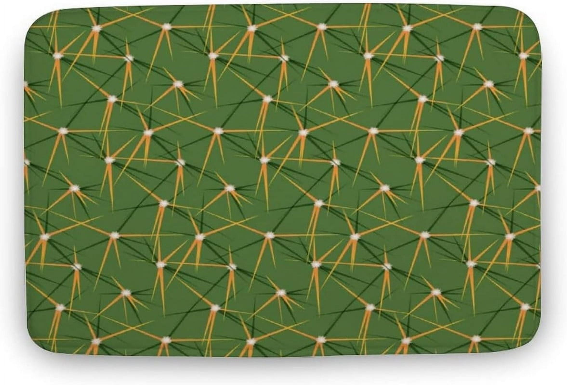 Cactus Thorn Pattern Door Mat Welcome Farm Decorative Doormat Non Slip ...