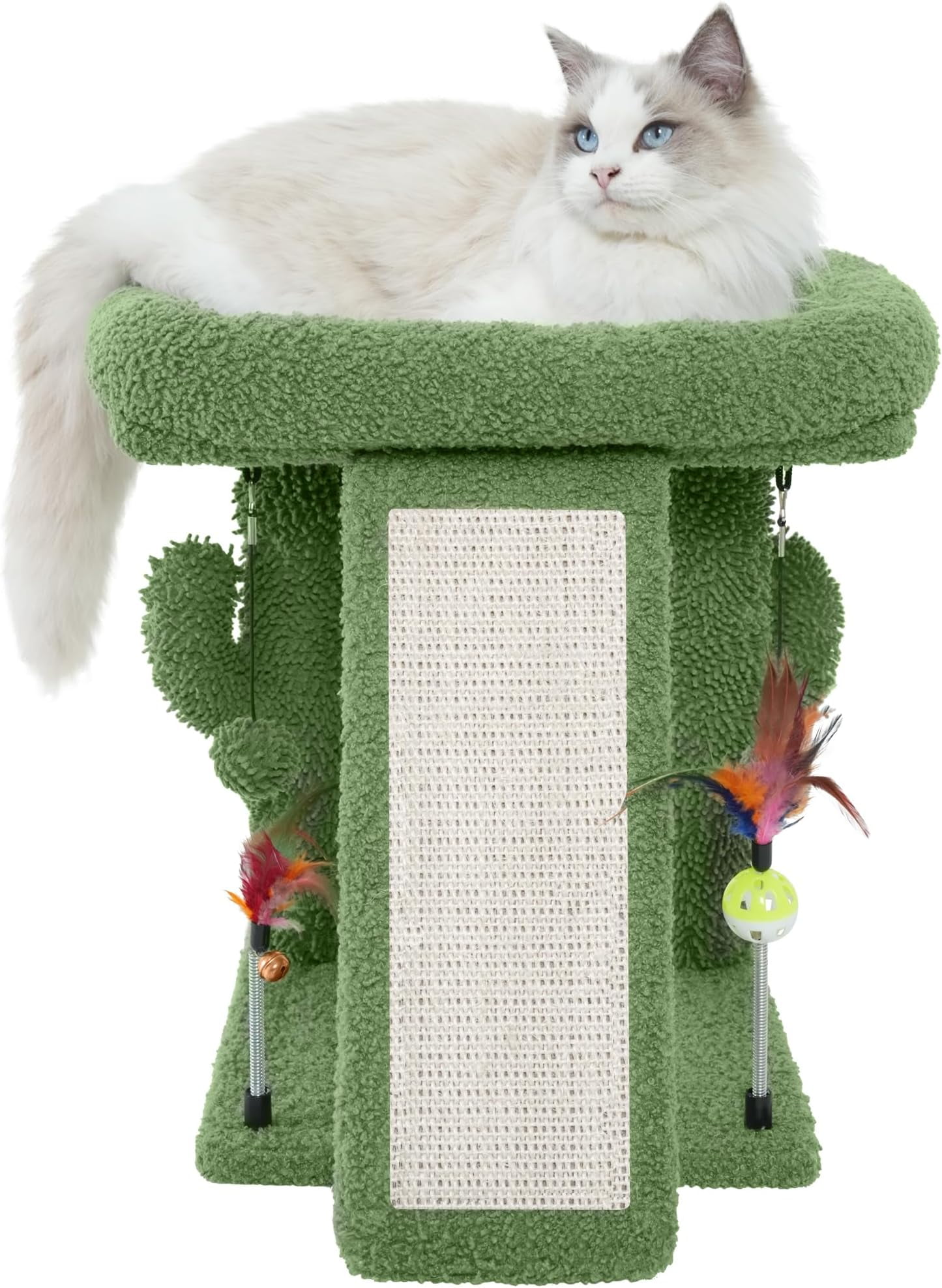 Cactus Tree Tower with for Indoor Cats,Activity Centre Climbing Tree ...