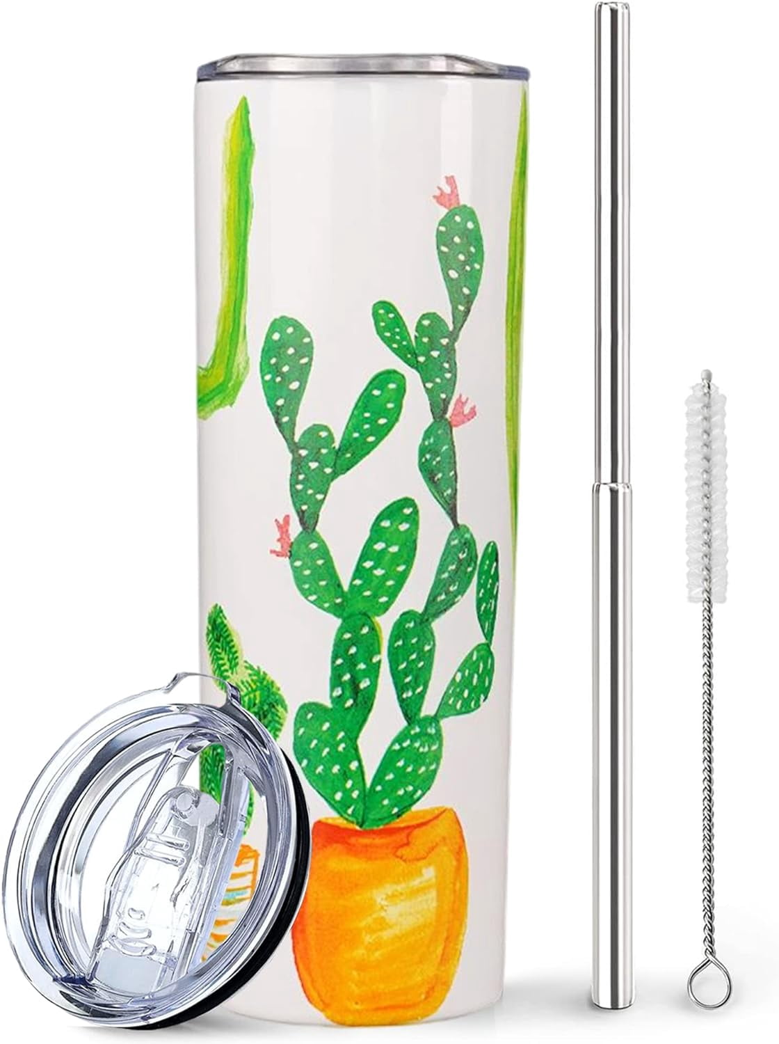Cactus Tumbler-Cute Succulent Gifts for Women-Plant Gifts for Plant ...