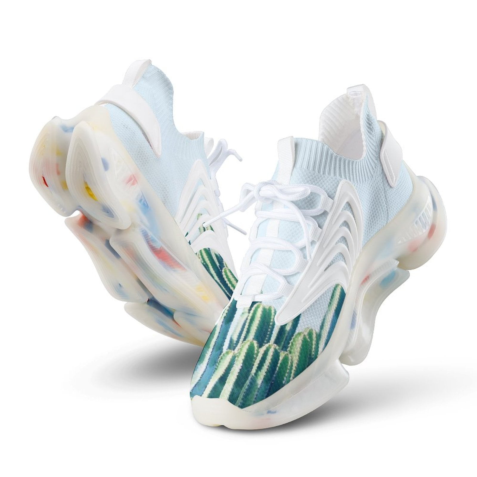 Cactus Walking Shoes for Men Woman Lightweight Tennis Fashion Elastic ...