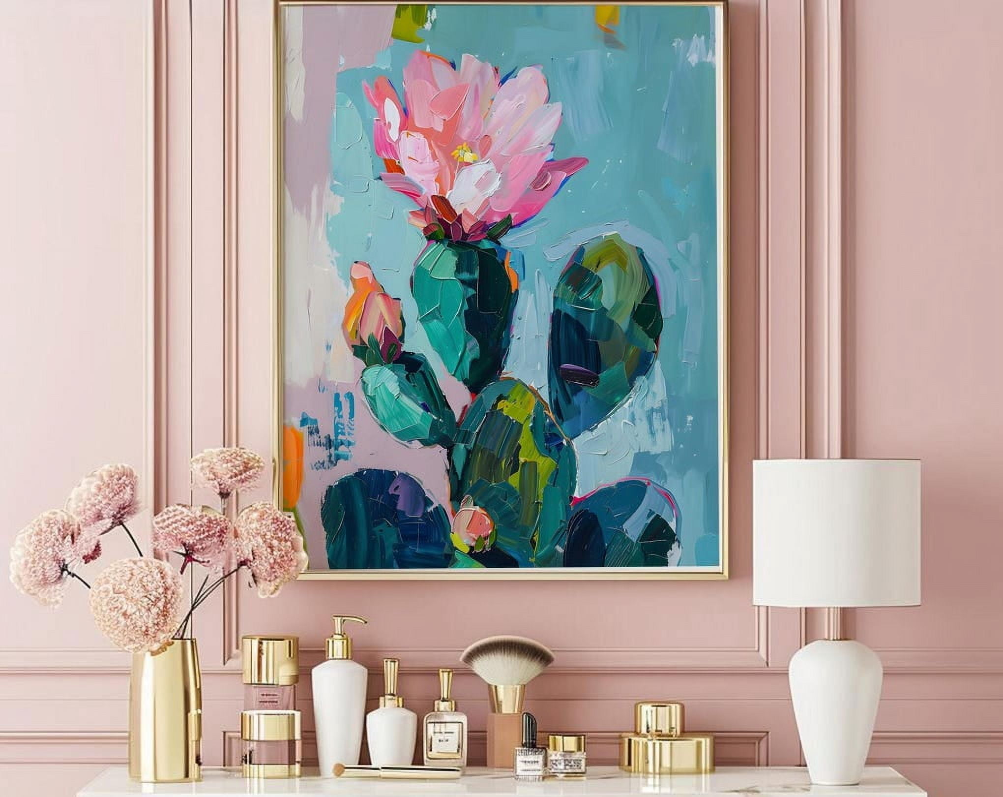 Cactus Wall Art Cactus Wall Print Boho Cactus Digital Print ...