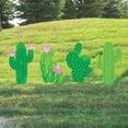 Cactus Yard Signs - Party Decor - 4 Pieces - Walmart.com