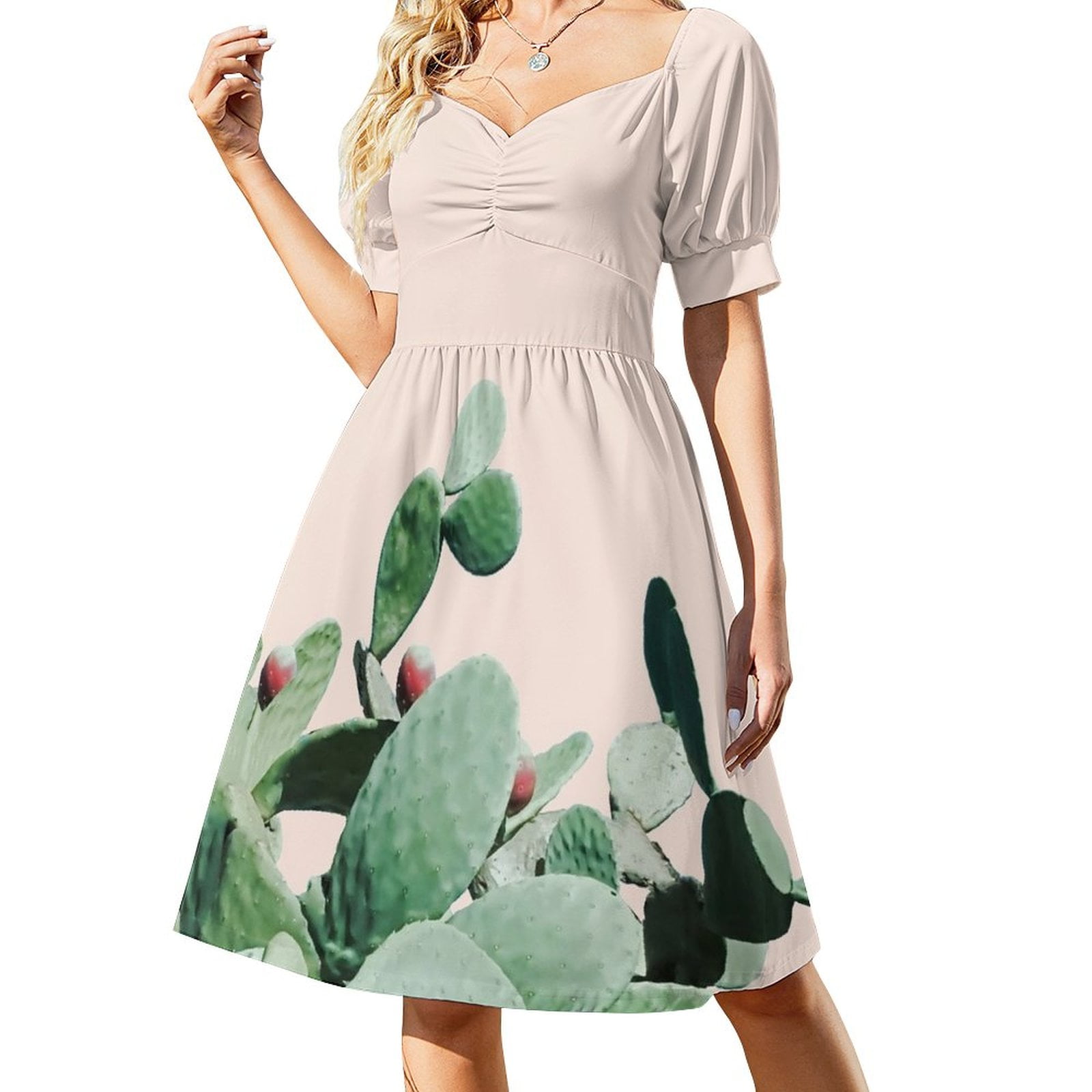 Cactus culture Sleeveless Dress women's clothing summer 2024 novelties ...