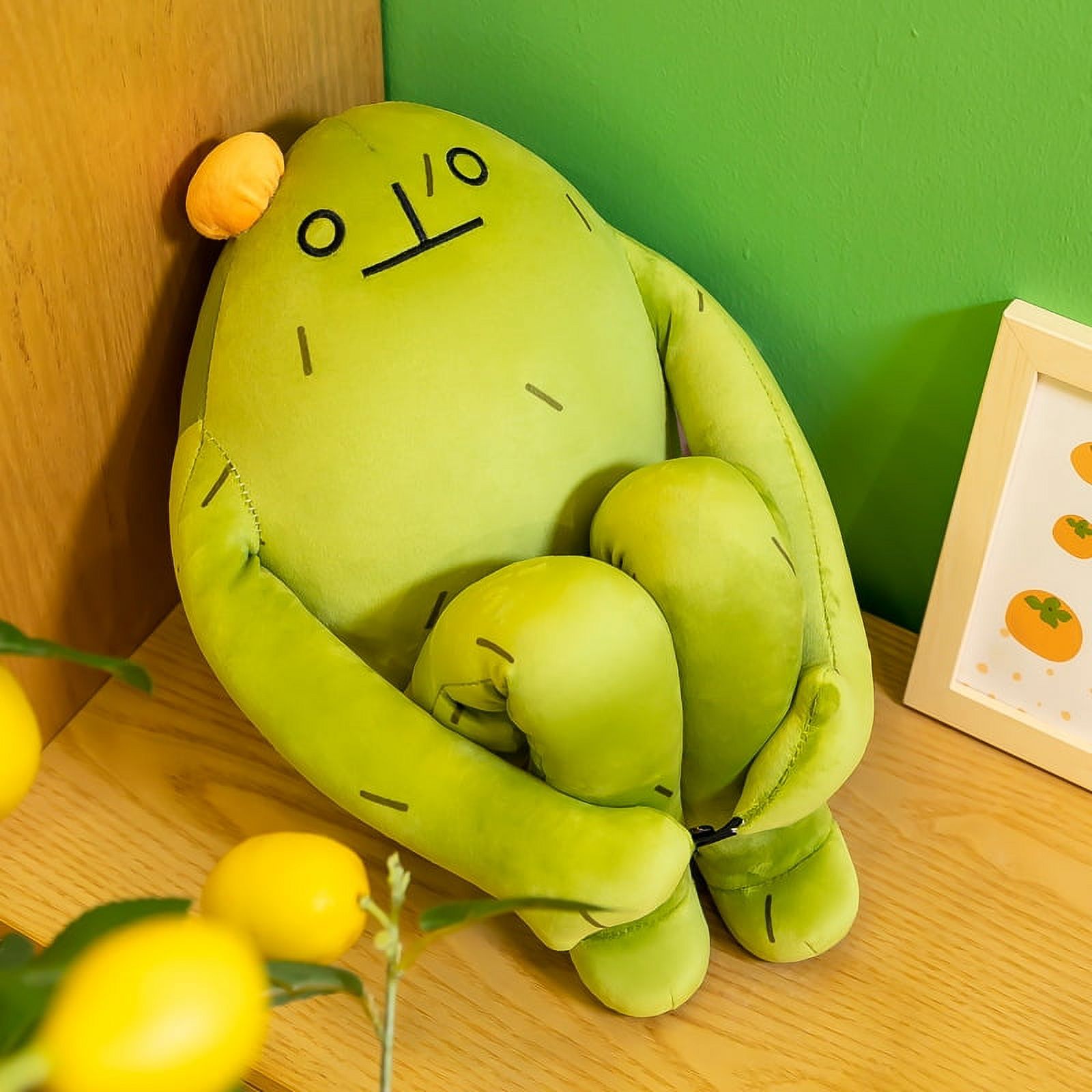 Cactus emoji plush toy green 60cm Halloween Gifts Christmas Gifts ...