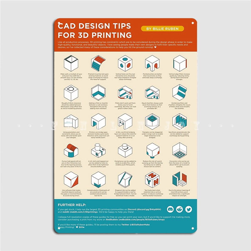 Cad Design Tips For Printing Poster Metal Plaque Club Home Funny ...