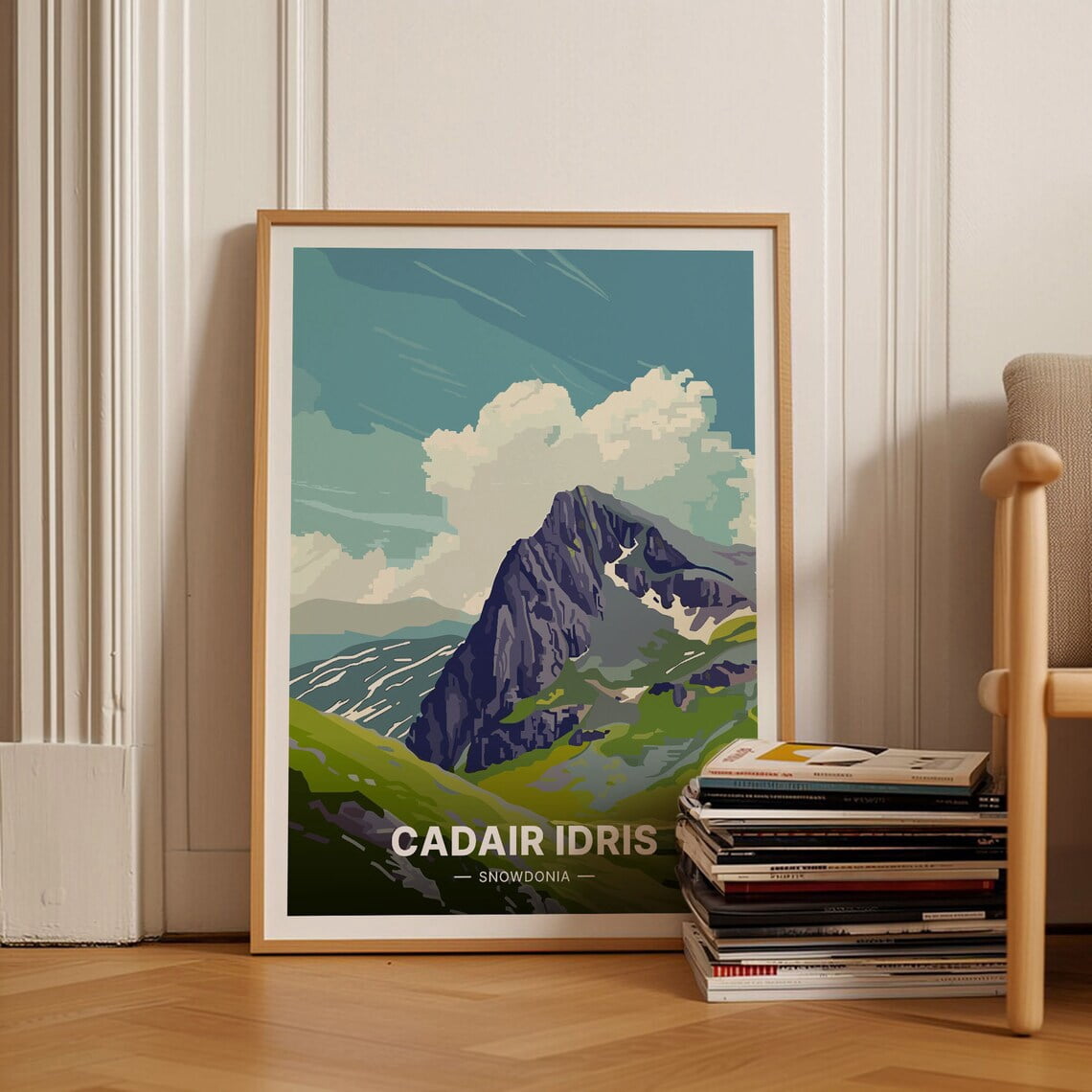 Cadair Idris Travel Snowdonia National Park Art, Unframed Paper Poster ...