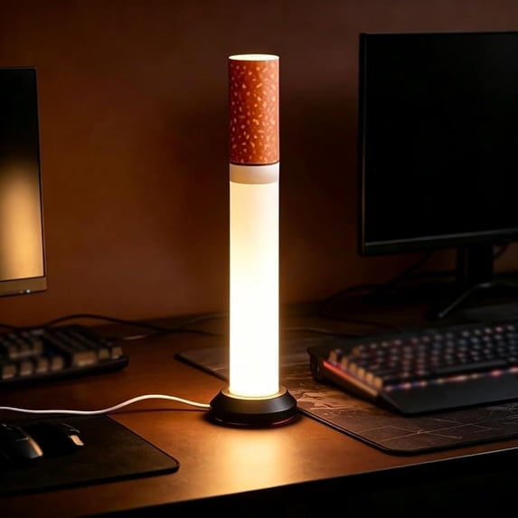 Cadancy Ambient Night Light LED Desk Lamp for Bedroom Office Gaming ...