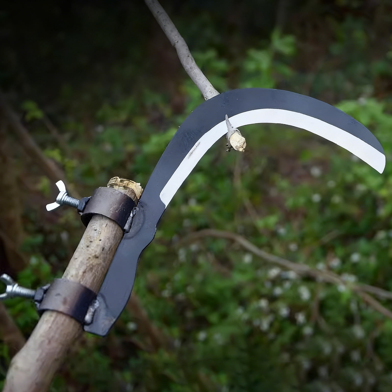 Cadancy Garden Tools Sickle Head High Branch Pruning Tool Mangaese ...