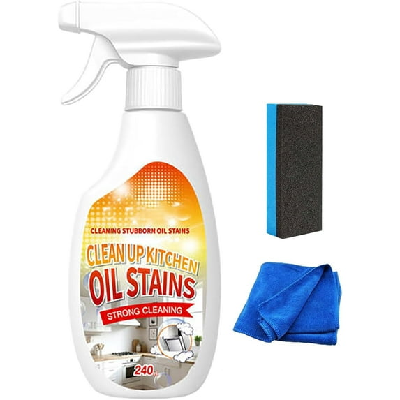 Cadancy Kitchen Heavy Oil Stain Cleaner Spray, Powerful Foam Degreaser ...