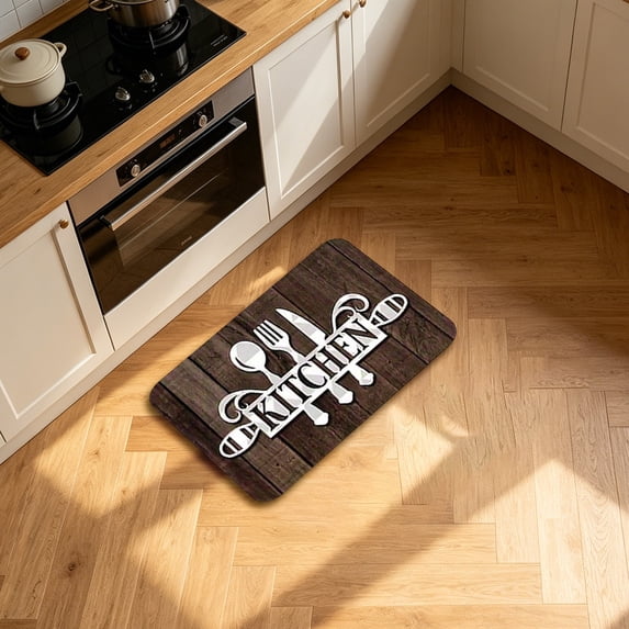 Cadancy Kitchen Rug Non Slip Floor Mat Washable Runner American Style ...