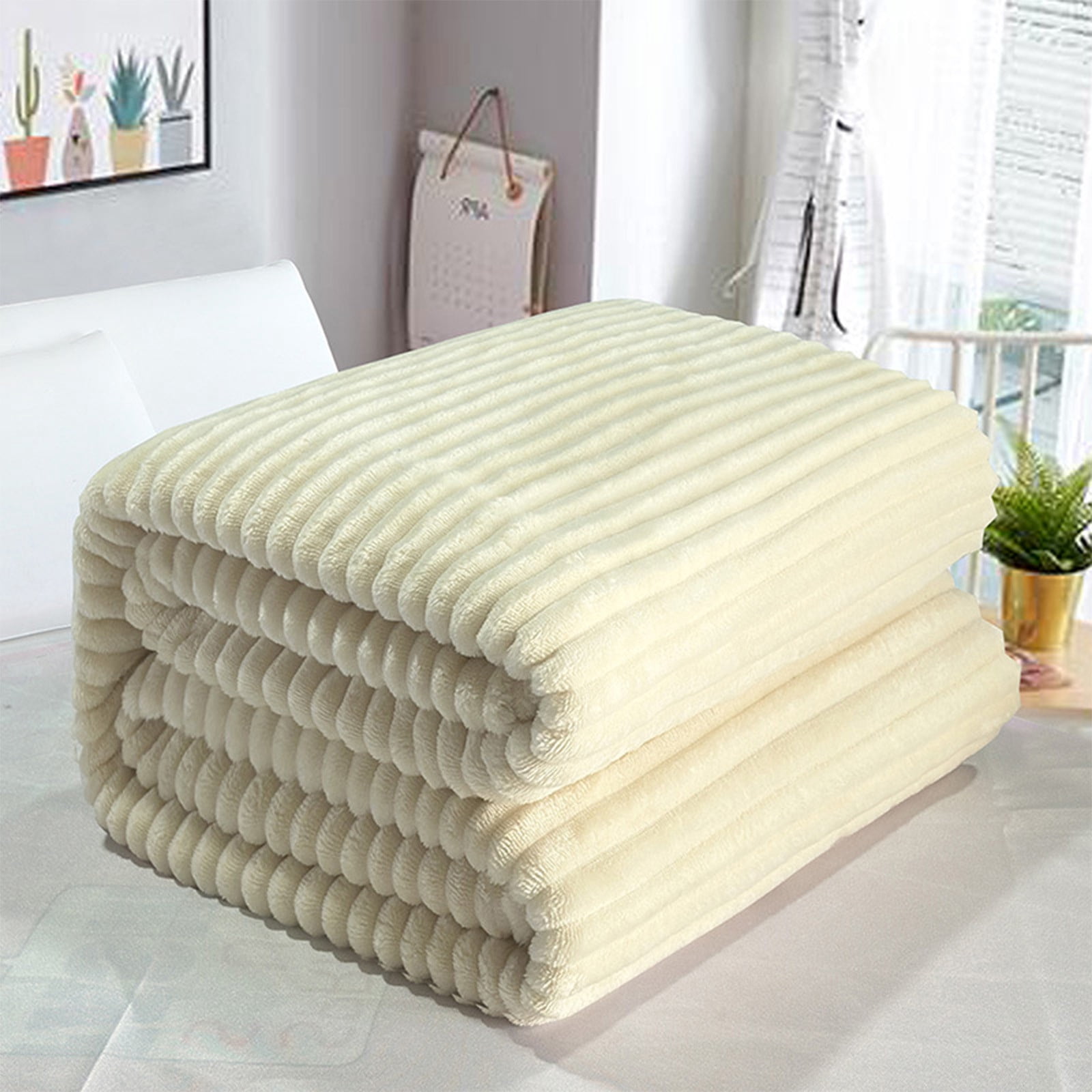 Cadancy Microfiber Dog Blanket Soft Fluffy Pet Throw for Couch Sofa Bed ...