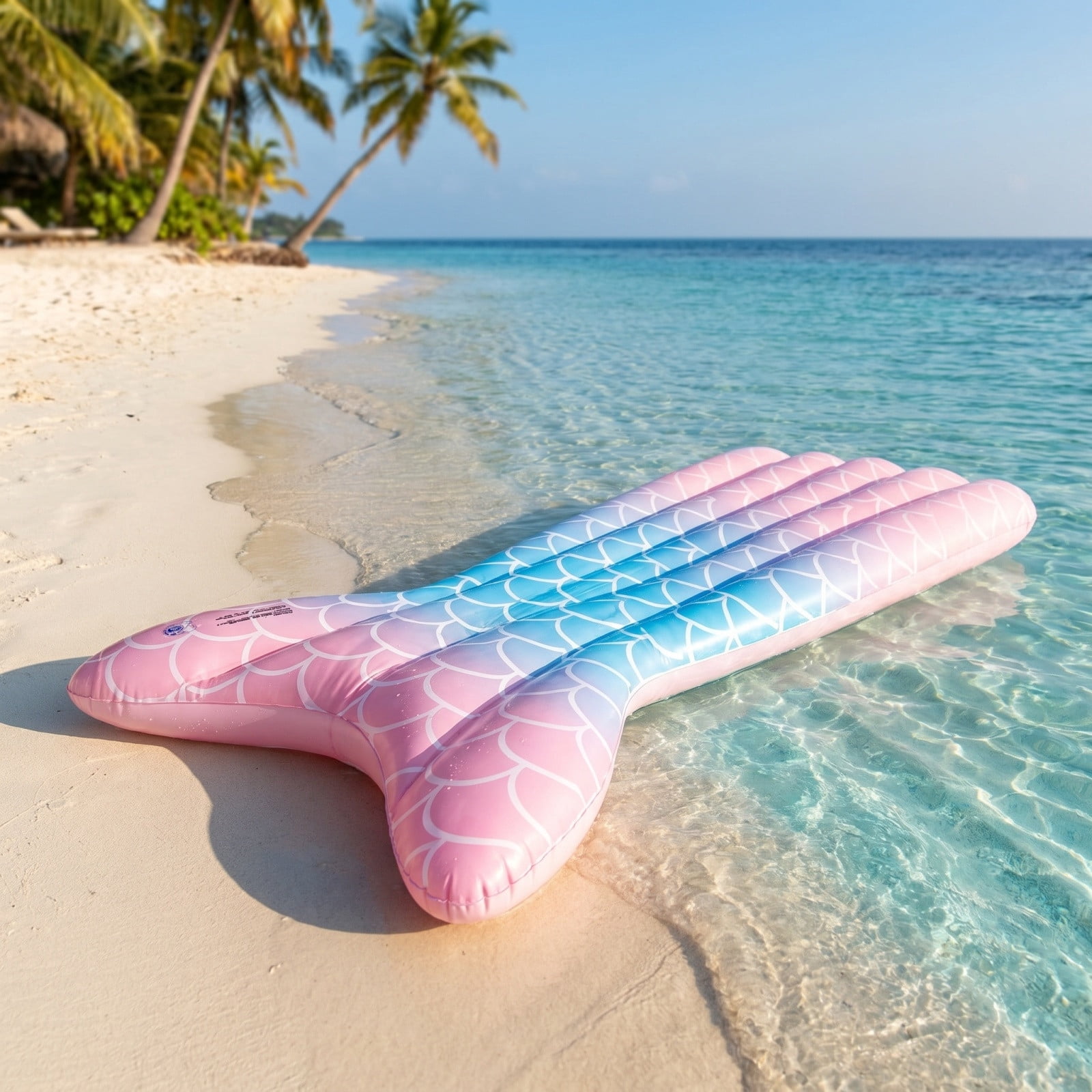 Cadancy Pool Floats Inflatable Shark Mouth Mesh Hammock Water Lounger ...
