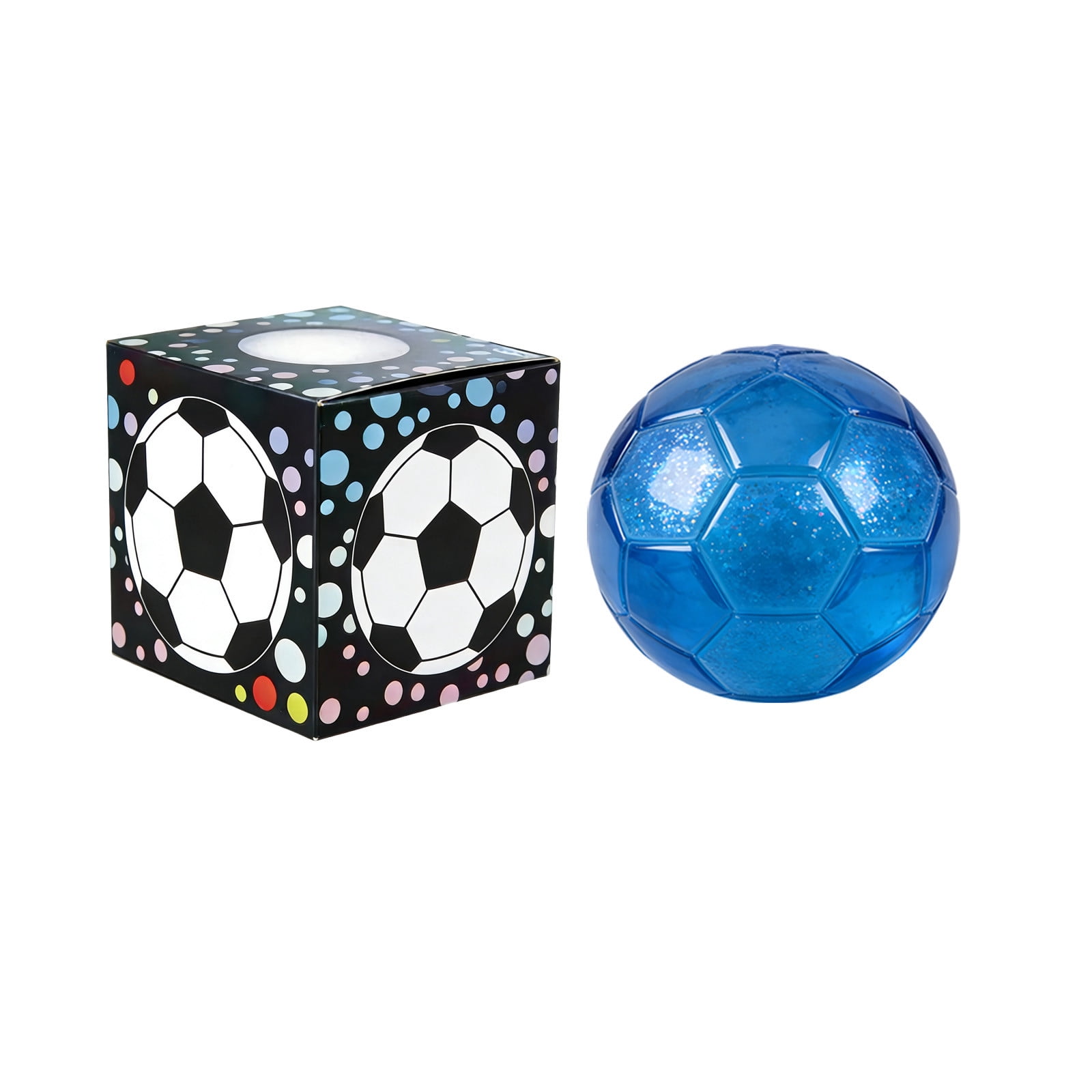 Cadancy Stress Balls Soccer Squishies Fidget Gadget for Anxiety Relief ...