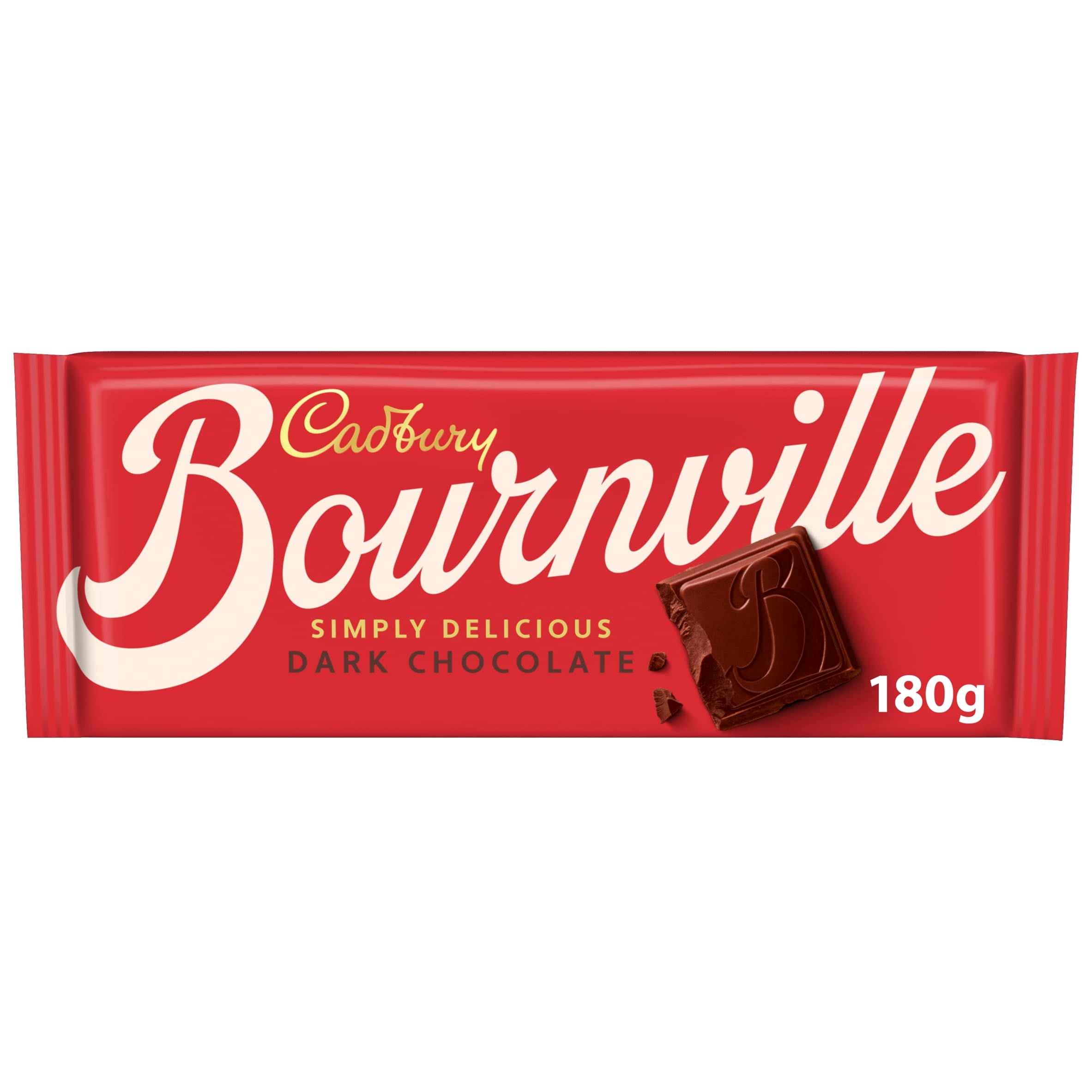 Cadbury Bournville Classic Dark Chocolate 180g, Imported from Britain ...