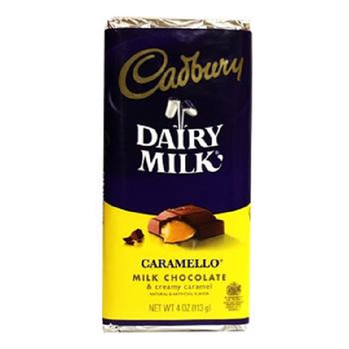 Cadbury, Caramello, Count 1 - Chocolate Candy / Grab Varieties ...