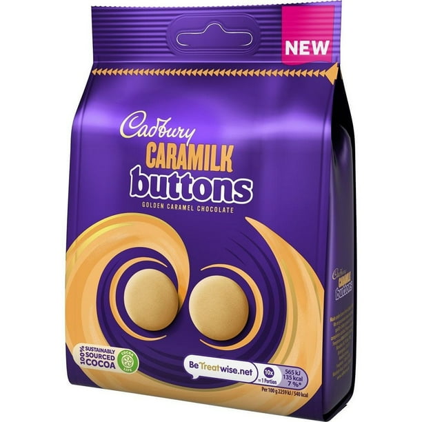 Cadbury Caramilk Buttons Bag, 105g - Walmart.com
