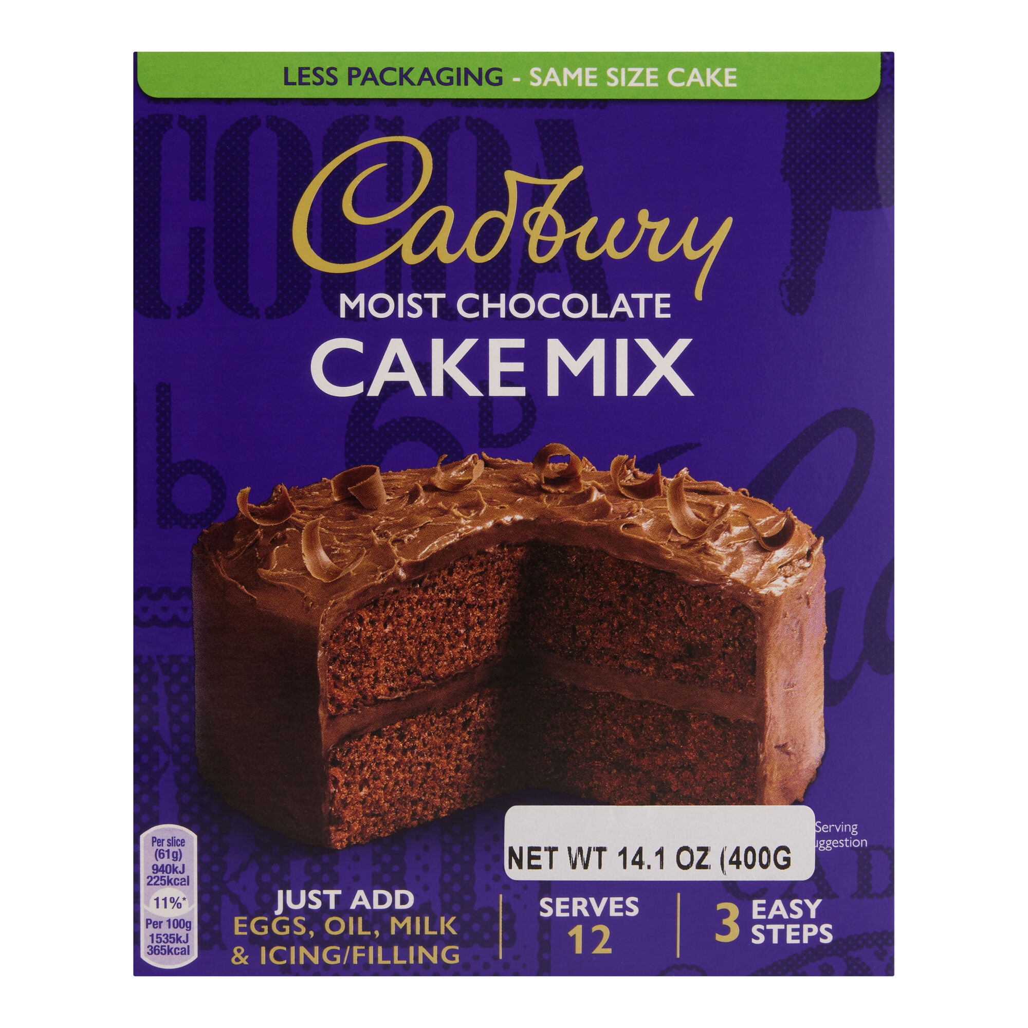 Cadbury Chocolate Cake Mix 14.1 oz. - Walmart Business Supplies