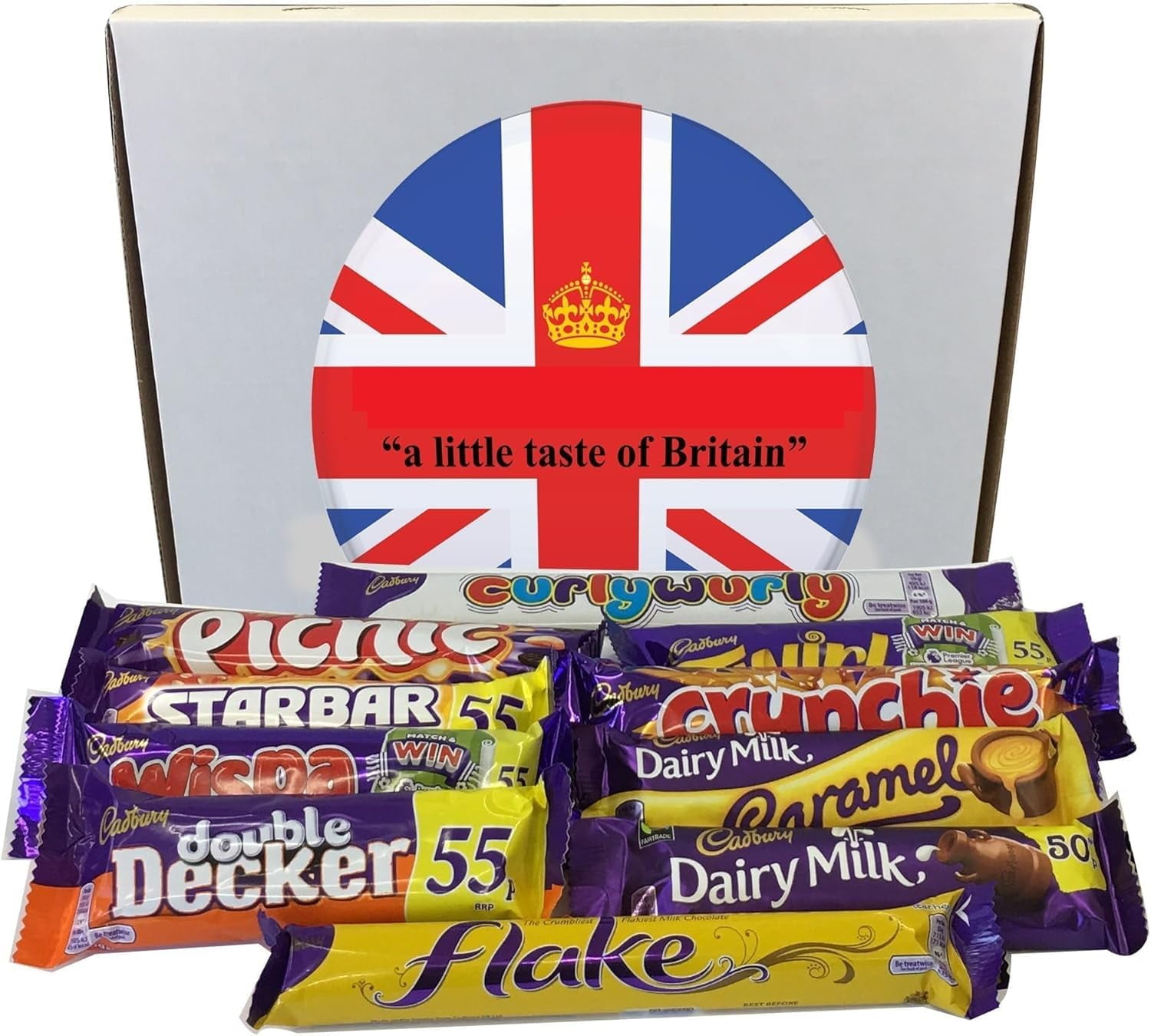 Cadbury Chocolate Selection Box of MDA05 10 Full Size British Chocolate ...