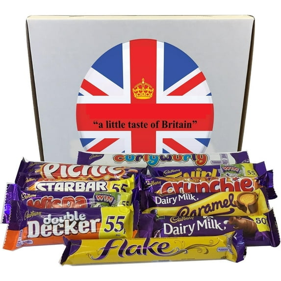 Cadbury Chocolate Selection Box of MDA05 10 Full Size British Chocolate ...