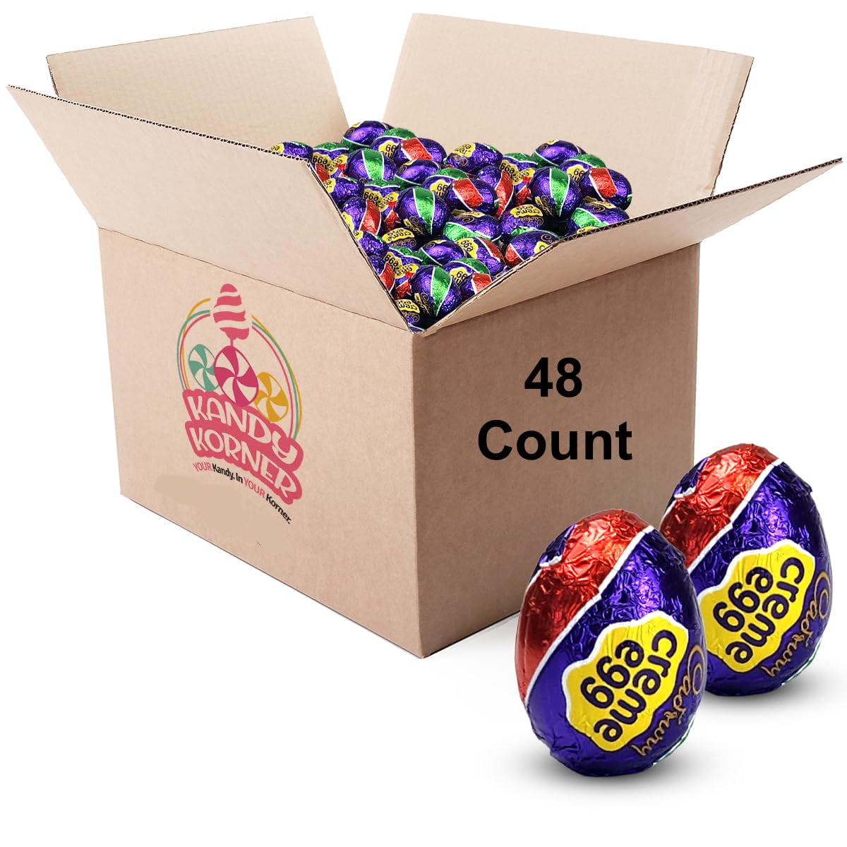 Cadbury Creme Eggs – 48 Pack Cadbury Eggs – Delicious Milk Chocolate ...
